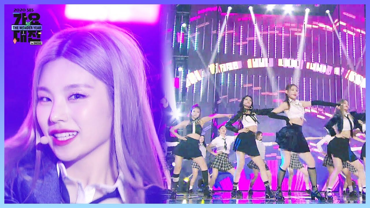 ‘흥 뿜뿜’ ITZY, 새로운 복고 여신 ‘Roly Poly’ㅣ2020 SBS 가요대전 in DAEGU(sbs 2020 K-Pop Awards)ㅣSBS ENTER ...